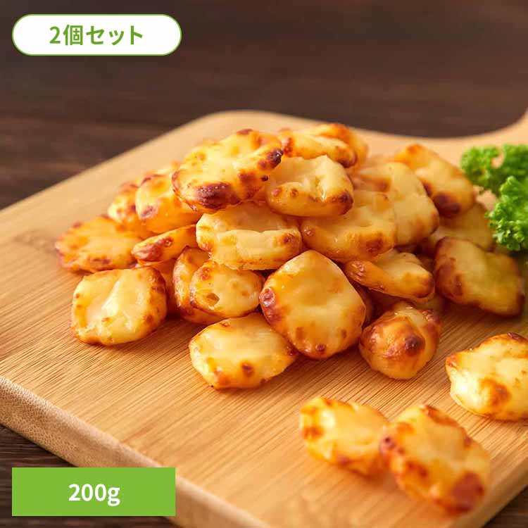 3種のチーズをブレンドした焼チェダーチーズ！香ばしい焼き目と濃厚チーズがやみつきの美味しさです。※リニューアルに伴い、パッケージ・内容等予告なく変更する場合がございます。予めご了承ください。●内容量200g×2個●商品サイズ（cm）幅約29...