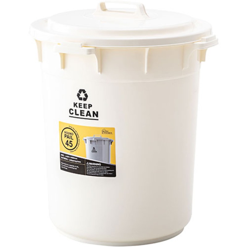 ペール45L特長サイズ : φ42.5×H52cm商品重量 : 約1kg素材 : ポリプロピレン原産地 : 日本容量:45L仕様組立 : 完成品備考※メーカー取り寄せ商品となりますので、ご注文後の注文キャンセルはお承りできません。※メーカー...