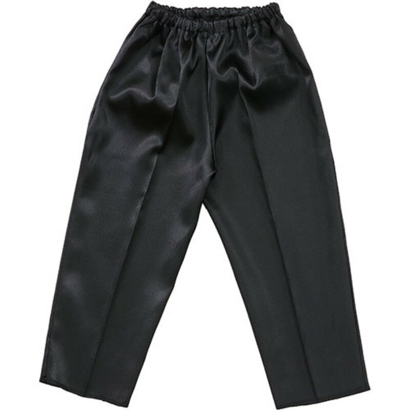 特長足元に向けて細見になるおしゃれな衣装です仕様セット内容:本体×1 商品サイズ:丈:55　股下:35cm 本体色:黒 材質:ポリエステル 梱包状態:袋入り 生産国:ベトナム備考※メーカー取り寄せ商品となりますので、ご注文後の注文キャンセル...