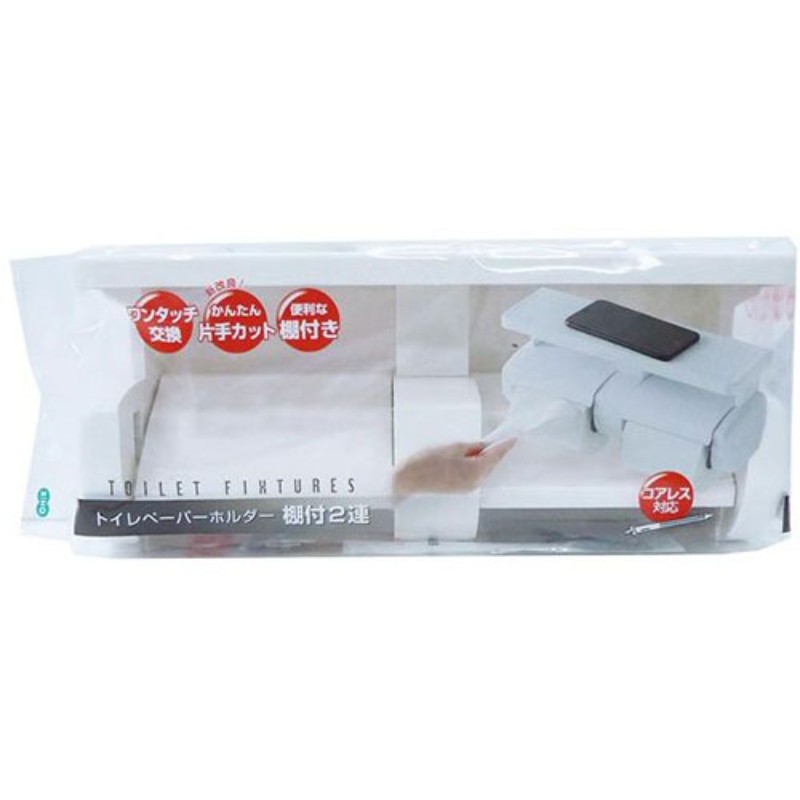 特長便利な棚付き。かんたん片手カット。ワンタッチ交換。仕様製品サイズ(約) : 幅336×奥行100×高さ145mm 製品重量(約) : 725g素材 : ABS樹脂、ポリプロピレン、鋼、鉄生産国 : 中国備考※メーカー取り寄せ商品となりま...