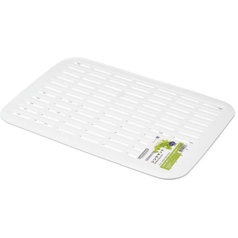 特長〇シンクの中に敷く緩衝用マットです。 〇茶碗やコップをシンク内に落としても割れを防止してくれます。 〇溶けださない安全な銀イオン系抗菌剤が練り込まれています。仕様商品サイズ(約) : 幅462×奥行326×高さ10mm 商品重量(約) ...