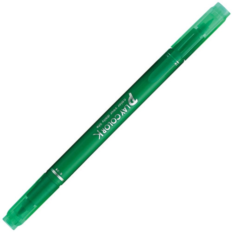 特長水性カラーサインペンのロングセラー「プレイカラー」に細書きタイプの新シリーズが登場です。1本で色々な筆記ができる超極細芯と新太芯のツインタイプ。新色12色を加えてカラーラインナップもさらに可愛くなりました♪仕様・タイプ : 水性、染料イ...