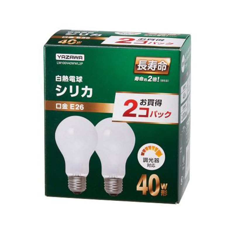特長住宅、デザイン照明、サイン用照明、電飾用など幅広く使用できます。電球寿命が従来のシリカタイプより約2倍長持ちいたします白熱電球の温かみのある光が空間を演出いたします。一般的な形状をしておりますので、さまざまな場所でお使いいただけます。店...