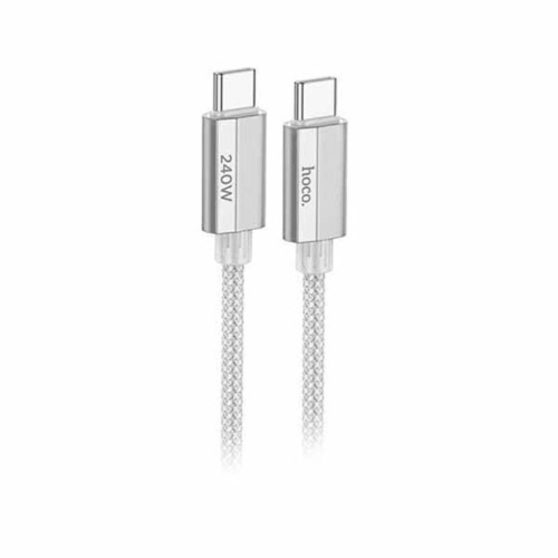 商品の特長hoco U134 PD240W Type-Cケーブルは、Type-C to Type-Cケーブルで、最大PD 240W充電(PD3.1)とデータ転送に対応しております。ケーブルの長さ約1.8mあり、デスク周りにしっかり届くので便...