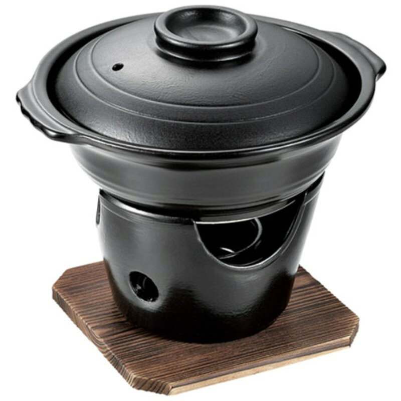 商品の特長〇陶器ならではの味わい、温かみのある風合いで料理の美味しさが引き立ちます。仕様製品サイズ(約) : 幅205×奥行175×高さ185mm製品重量(約) : 1235g本体・コンロ・燃料受け : 陶器木台 : 天然木生産国 : 中国...