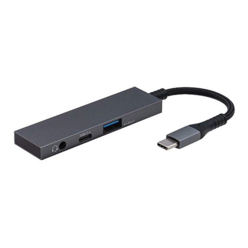 商品の特長【極薄】持ち運びしやすい極薄極細で強靭なアルミボデイのUSBハブ【変換】Type-CのPCにUSB Aの機器を変換接続します。【快適】ノートPCやスマートフォン、タブレットで使いやすい7cmケーブル。※本製品をUSB充電器に接続し...