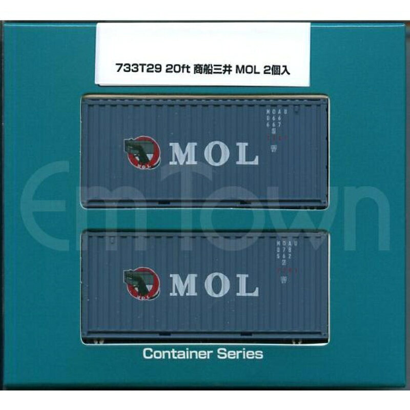 商品紹介733T40 1/80 20ft 22G1 商船三井 MOL 2個組モデルアイコン 733T40 1/80 20ft 22G1 MOL コンテナ 2個メーカーモデルアイコンJAN4580346124081備考※メーカー取り寄せ商品と...