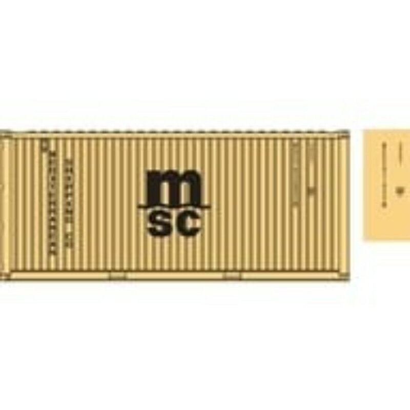 商品紹介796C 1/80 20ft 22G1 msc 2個入【商品紹介】 モデルアイコンのHOゲージ用コンテナ、20ft 22G1 msc(2個入)です。 20ft 22G1 mscコンテナを1/80、16.5mmゲージで精密に、再現致し...