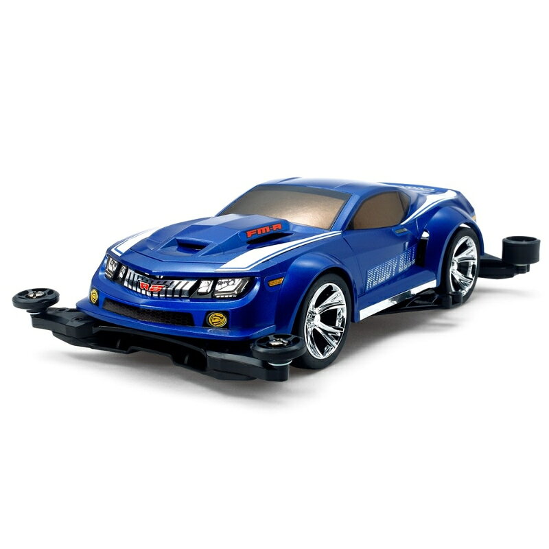 商品紹介18707 ミニ四駆REV ラウディーブル （FM−Aシャーシ）【 アメリカン・スポーツカーをイメージしたパワフルなスタイルが魅力 】　シャフトドライブ四輪駆動を採用した高性能レーサーのプラスチックモデル組み立てキットです。ラウディ...