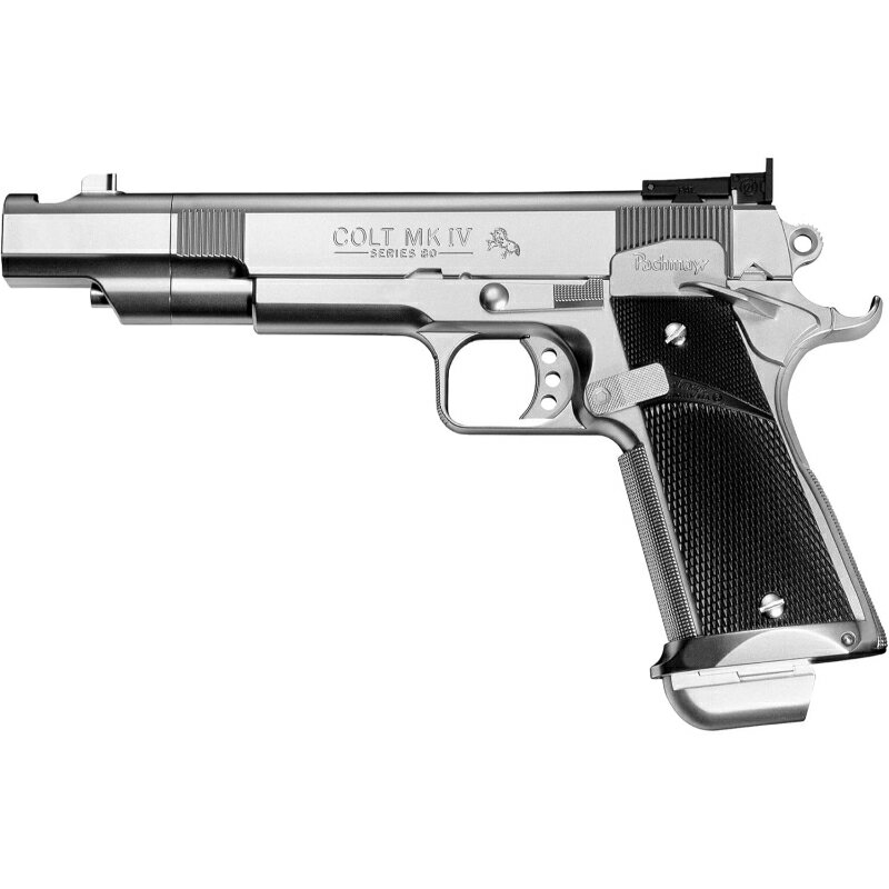 商品紹介【10才以上】エアーハンドガン No.23 センチメーターマスター ステンレス【※必ずご確認ください※】こちらの商品は10歳以上の方のみご使用いただけます。ご確認、ご了承の上、ご購入をお願い申し上げます。コルト社のガバメントをシュー...