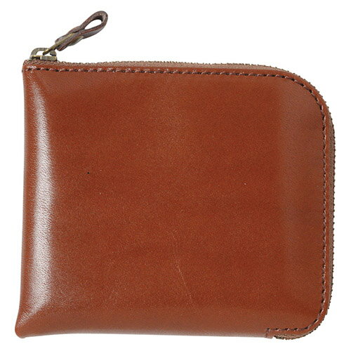 ヌメ革財布革の存在感に手に馴染むサイズ感が魅力のシンプルデザインの財布です。ファスナー開閉式。札入スペース・カード入×各2室、オープンタイプ小銭入×1室。●サイズ:9×10×2cm ●材質:牛革(ヌメ革) ●本体重量:約50g ●生産国:J...