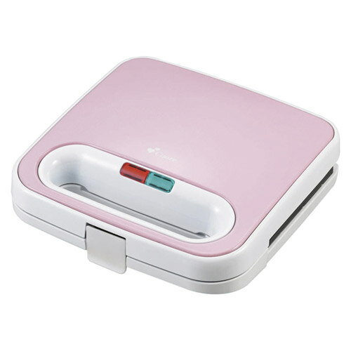 ホットサンドメーカーW朝食やおやつなどにオリジナルホットサンドを コードの長さ約1.4m。消費電力650W。●サイズ:23×23.5×8.5cm ●材質:本体:フェノール樹脂・ステンレス、プレート:アルミニウム合金(フッ素樹脂加工) ●本体...