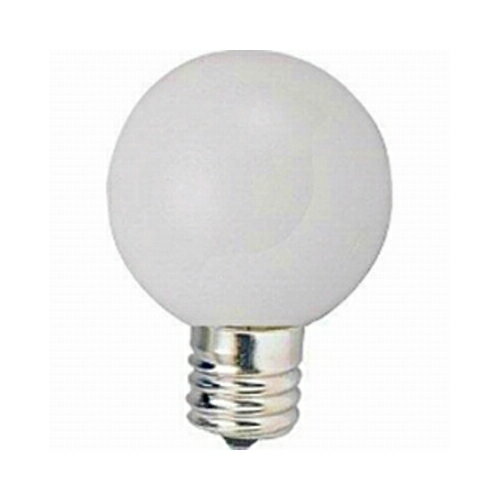 装飾照明器具などに最適です。クリアタイプは透明なガラス球を通して豪華な光を演出します。 ホワイトタイプはガラス球の内部に特殊なホワイト塗装を塗布した電球で、柔らかな光を演出します。●カラー:ホワイト ●消費電力(W):5 ●定格寿命(h):...