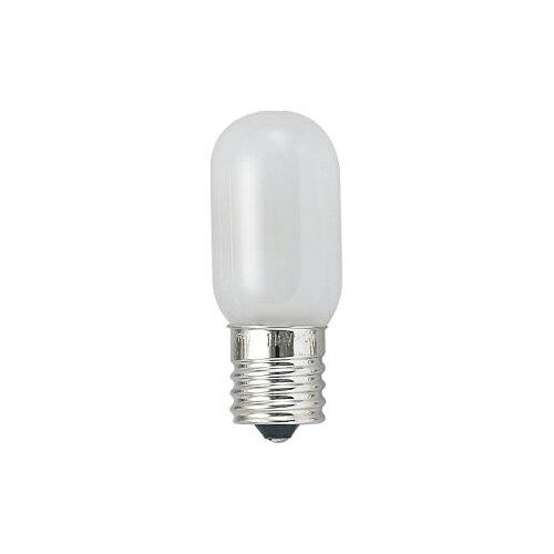 ナツメ球 T20 E12 10W ホワイト長寿命設計で、常夜灯や電飾用に最適です。●入り数:1 ●カラー:ホワイト ●消費電力(W):10 ●定格寿命(h):3000 ●全長(mm):48 ●径(mm):20 ●口金:E12 ●本体重量(g...
