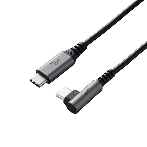 【商品説明】L字コネクタを採用し、飛び出しが少ないスッキリした配線が可能です。USB2.0の規格である「Certified Hi-Speed USB(USB2.0)」の正規認証品。ケーブル両端にUSB Type-C端子を搭載し、最大60Wの...