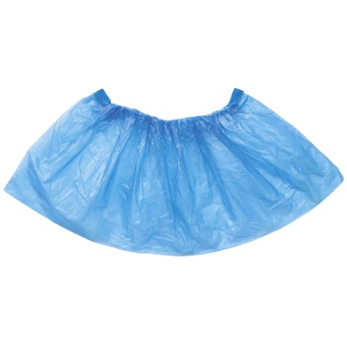 使い捨て ビニール製靴カバー (100枚入) ブルー■特長使い捨てで衛生的!履き口がゴムで靴の上からでも履きやすい!掃除の時間に!100枚入り!■仕様商品サイズ(単位mm):フリーサイズセット内容:100枚入り重量(g):215材質:PE包...