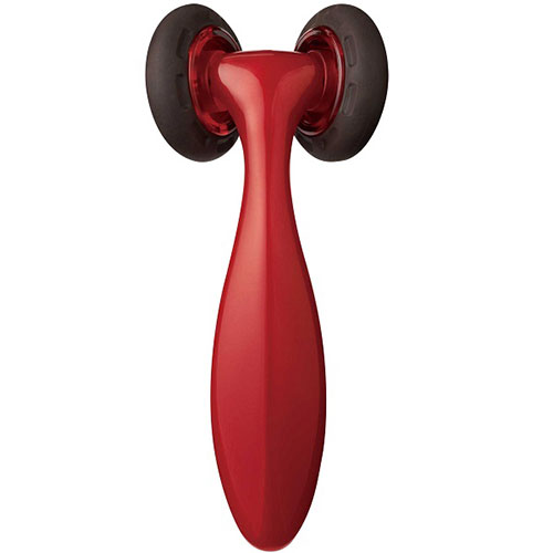 肌をつまみ上げる絶妙なローラー角度のフェイスローラー■特長●フェイス用ローラーで目もと、口もと、ほうれい線にエイジングエステ!●絶妙な角度のリングゴムローラーがお肌をとらえて転がりながら摘まみ上げます。●ローラーゴム部には遠赤外線を放射する...