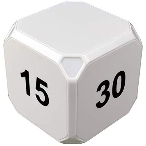 キャッチコピー究極の「生活のお手伝い」! 設定したい時間を上に向けて置くだけで自動的にスタートし、アラームと光で時間をお知らせします。時間の管理に最適なサイコロ型タイマー!特長・数字の表示された面を上に向け置くだけで表示された分数のタイマー...