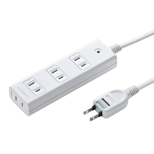 小型4個口マグネット付き雷ガードタップ。ホコリ防止シャッター、雷ガード確認ランプ付き●雷ガードを内蔵しており、接続機器を雷から守ります。雷ガード作動中は確認ランプが点灯します。*ランプが消えた場合は効果がなくなっていますので新しいものに交換...