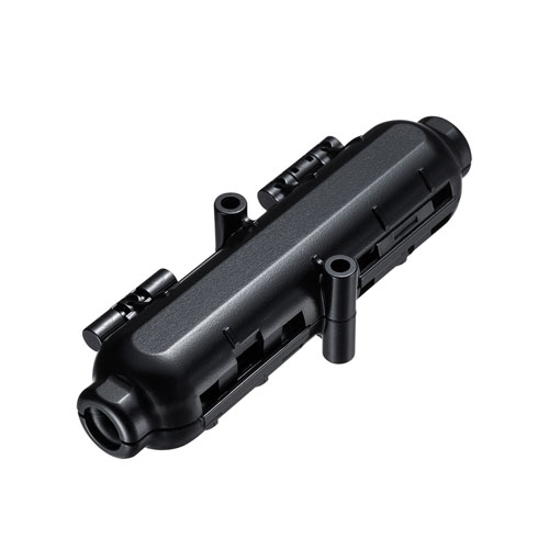 LANケーブル、光ファイバケーブル中継する際、安心のIP54耐水型ケース●LANケーブルや光ファイバケーブルを中継する際、中継アダプタ等を収納して中継できます。●IP54防水規格に対応していますので、コネクタ部を水や粉塵から守ります。●外材...