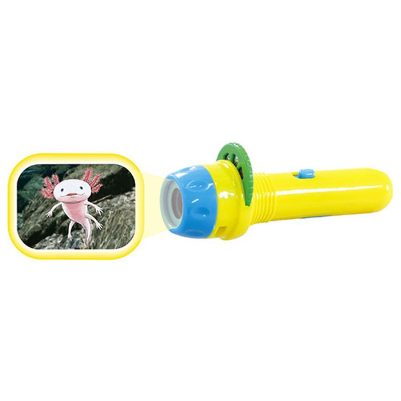 変ないきものを映し出そう!フィルム3つ付変ないきものを楽しく学習できる小冊子付!★電池内蔵商品サイズ(単位mm):本体:φ35×110mm、フィルム:φ32.6×4.5mmセット内容:プロジェクター本体×1、フィルム×3、小冊子×1重量(g...