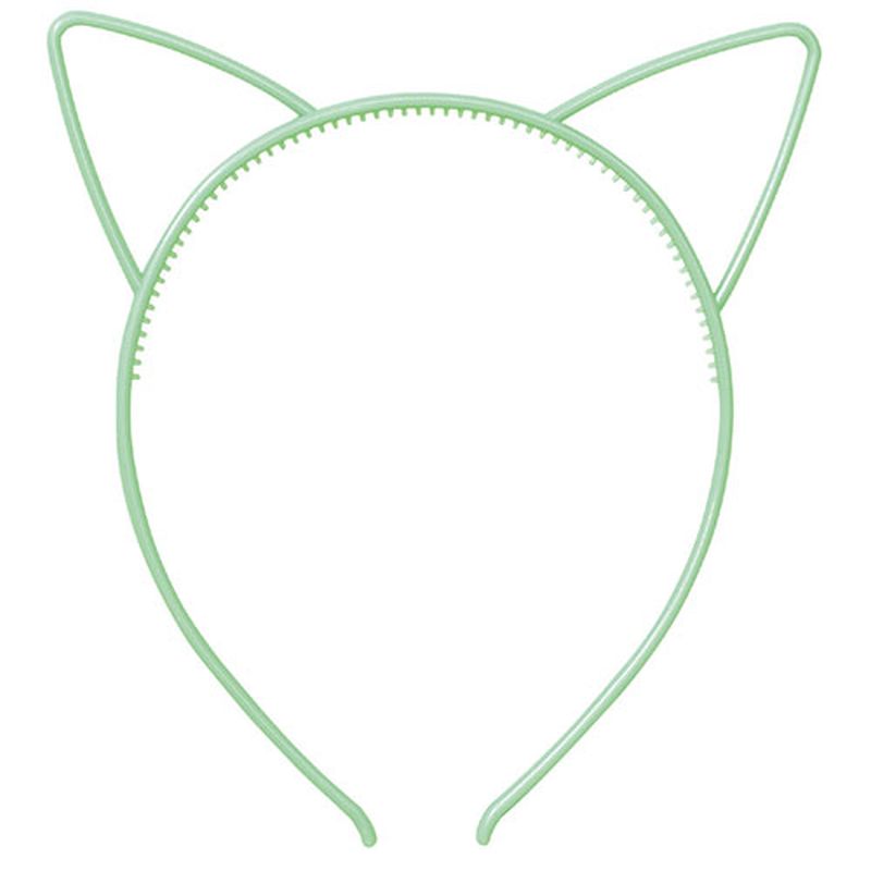 運動会・発表会・イベント・衣装・ファッション耳の部分に飾りを付ければ、好きな動物になれる！商品サイズ:140×150mm セット内容:本体×1 重量:8.6g 材質:ABS 包装形態:PP袋入 包装サイズ:150x160x2mm 本体色:緑...
