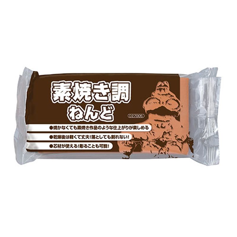 図工・工作・クラフト・ホビー・粘土・芯材焼かなくても素焼きのような仕上がりに！　落としても割れにくい着色・彫刻ができるねんど！素焼き調ねんどで素敵なライトアート　素焼き調ねんどで味わい深いランプシェードができます。水彩絵の具で着色できる！　...