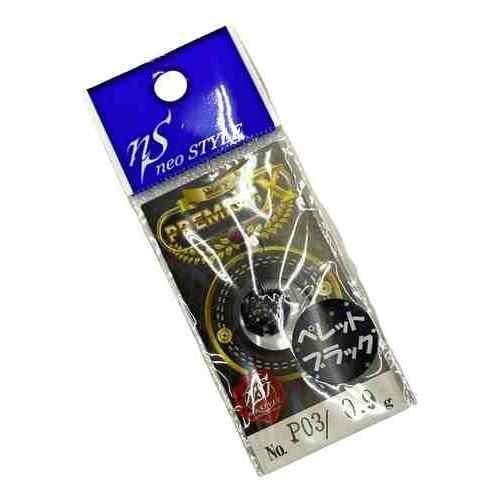 ネオスタイル(neo STYLE) PREMIUM-X (プレミアム・エックス) 0.9g #P-03 ペレットブラック 自重: 0.9g カラー: #P-03 ペレットブラック デコイ エリアフック タイプIX(9)#12 デコイ スプリ...