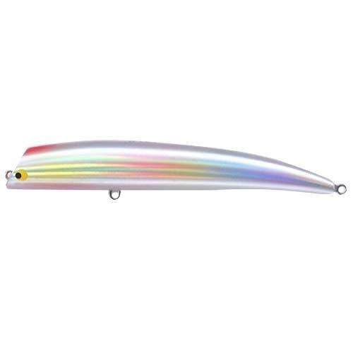 長さ: 120mm ウエイト: 18g 最大深度: 50cm カラー: No.109 HG×レインボーメーカー品番: TKL-M120 魚種: シーバス ルアー潜度: サーフェイス ルアーの種類: フローティングミノー, ミノー・プラグ ル...