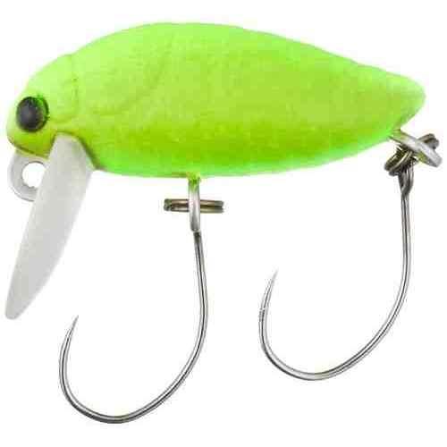 極小ボディながら、強力なアピール力を持つルアー。 24mmのコンパクトなサイズ 独自のワイドウォブリングアクションを採用 2フック仕様でフッキング性能が向上 フロントフックを外した状態でも使用可能 水面近くでのキレのあるアクション エキスパ...