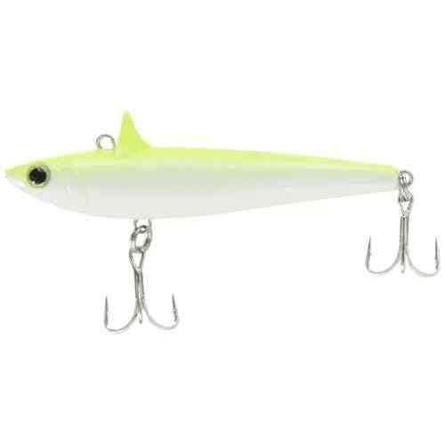 全長: 77mmタイプ: シンキングウェイト: 11gフック: ST46#10 リング: #3 カラー: 02(PWチャートバック) オリジナル比: -4g シャローレンジの攻略や、水平フォールをじっくりと見せたい等、フォールスピードを抑え...