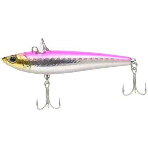 全長: 77mmタイプ: シンキングウェイト: 11gフック: ST46#10 リング: #3 カラー: 21(SHピンク)メーカー品番: RB77LW オリジナル比-4g。シャローレンジの攻略や、水平フォールをじっくりと見せたい等、フォー...