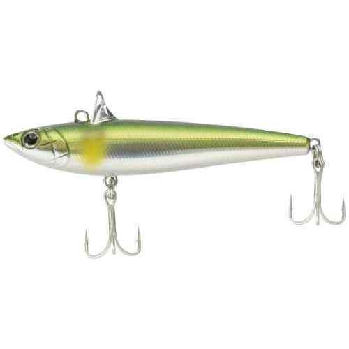 全長: 77mmタイプ: シンキングウェイト: 11gフック: ST46#10 リング: #3 カラー: 25(PH稚アユ) オリジナル比-4g。シャローレンジの攻略や、水平フォールをじっくりと見せたい等、フォールスピードを抑えたいときに効...