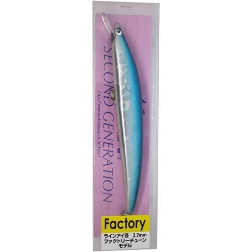 サイズ: 142mm ウェイト: 26.5g タイプ: フローティング 潜行深度: 20~120cm フック: ST-56#2 リング: #5 カラー: No.117 トビウオ K2F142デビューモデルT:1は、リトリーブ抵抗(テンション...