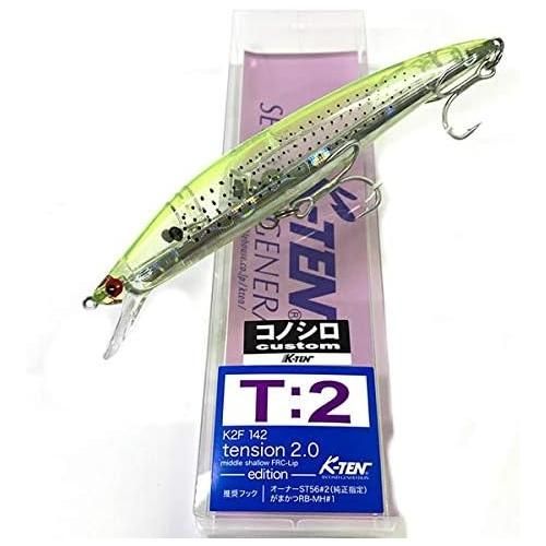 サイズ: 142mmウェイト: 26.5gタイプ: フローティング 潜航深度目安: 30~150cm フック: ST56#2 リング: #5 カラー: #KS1 ブラックヘッド/ゴールド T:2は、T:1に比べリトリーブ抵抗(テンション)を...