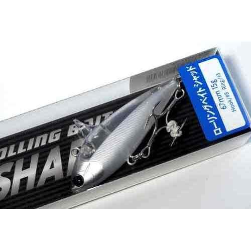 「シーバスバイブレーション系の黄金比スペック」 RBシャッド待望の小型化!RBS67(15g)登場! 体高のあるボディでローリングと同時にS字スイムをこなすRBSに待望の小型モデル登場! 約70mm 15gというスペックはシーバスバイブレー...