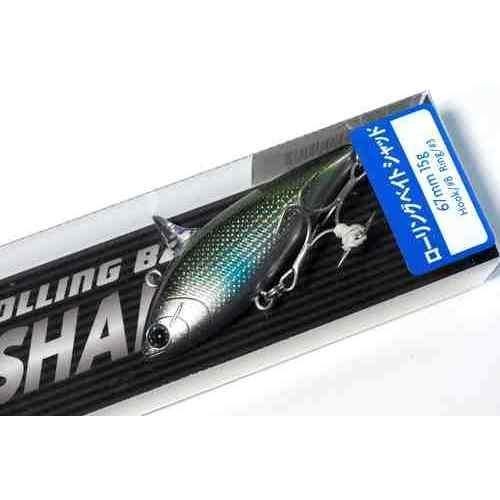 「シーバスバイブレーション系の黄金比スペック」RBシャッド待望の小型化!RBS67(15g)登場!体高のあるボディでローリングと同時にS字スイムをこなすRBSに待望の小型モデル登場!約70mm 15gというスペックはシーバスバイブレーション...