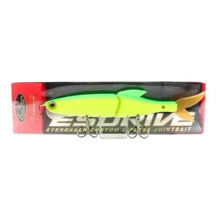 これが「S字系」。菊元が生み出したリップレスジョイントの切り札。エスドライブを初めて投げた時、巻くだけで極めてナチュラルにS字を描くその泳ぎに感動せずにはいられないだろう。ウォブリングでもローリングでもバイブレーションでもない「S字系」の動...