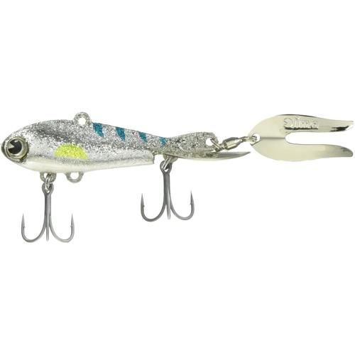 全長: 105mmボディ: 73mm重量: 32gタイプ: テイルスピンフック: #8リング: オリジナル#2ブレード: STREAM V BLADEブレードカラー: シルバーカラー: #SW320-004 プラチナラッシュメーカー品番: ...
