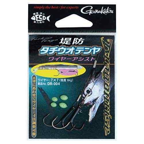 ドジョウエサ用に特化したワイヤーアシスト。長さ調節が可能で、エサのサイズに合わせてセットできます。 エサ持ちが良い設計 低活性時の繊細なアタリにも対応 強度6kgの7×7ワイヤー構造 2組入り スペック 号数: ＃6 ワイヤー: 7×7 強...