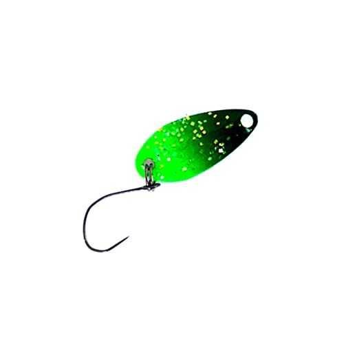 オリジナルハニカムTフックを搭載したルアー。ハイプレッシャーエリアでもトラウトのリアクションバイトを誘発する「マルチアクション」を実現。 ハニカムTフック搭載 マルチアクション機能 スペック 重さ: 0.4g カラー: K.F IV