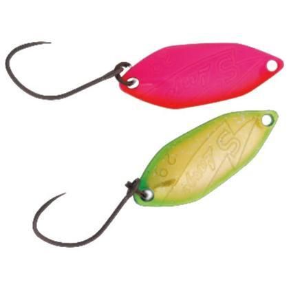 高活性なトラウトを狙うために設計されたスプーン。 ウォブンロールアクションでトラウトのスイッチを入れる 遠投性能に優れ、サーチを意識した設計 高い水押しでトラウトを寄せる フッキング率が高く、放流効果が持続 スペック サイズ: 2.9g カ...