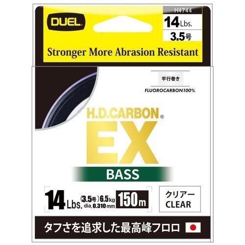 DUEL デュエル H.D.カーボンEX BASS 150m 14Lbs H4744