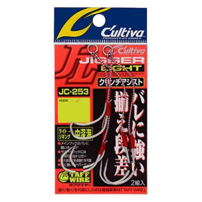 揃え段差がバレに強い設計の釣具。 揃え段差効果により、魚の反転時にハリ先が魚体をとらえやすく、多点掛けが可能。 メインフックにはバレに強いホールドを採用。 絶妙な幹間で標的をクリンチ。 サポートフックには貫通性能が高いサーベルトリガーを使用...