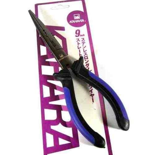 KAHARA Japan カハラジャパン 9ステンレスロングノーズプライヤーストレートタイプ