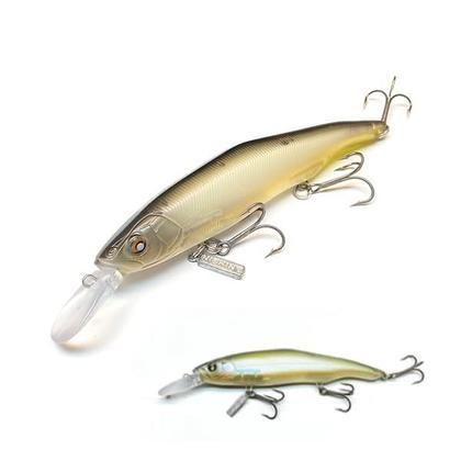 アクション: ただ巻きではキビキビと俊敏なロールアクションで泳ぎ、ジャーキングでは軽いジャークで生命感溢れるダートアクションを発生させます。 付属アウターウェイト: エリー115MDに標準装備されている浮力調整用アウターウェイトです。ハサミ...