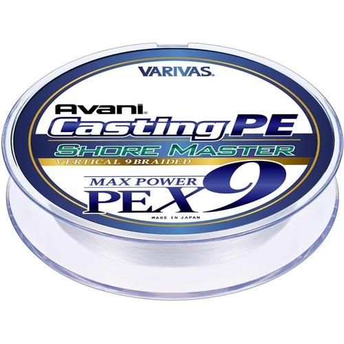 VARIVAS バリバス アバニ キャスティングPE マックスパワー X9 ショアマスター 200m 1.2号/25LB