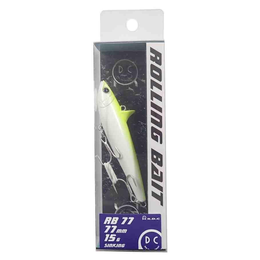 タイプ: シンキング 長さ: 77mm ウエイト: 15gフック: ST46#10 リング: #3 カラー: 02(PWチャートバック)メーカー品番: RB77 ローリングベイト定番カラー追加!! 2004年のプレートプラスカラーの追加から...