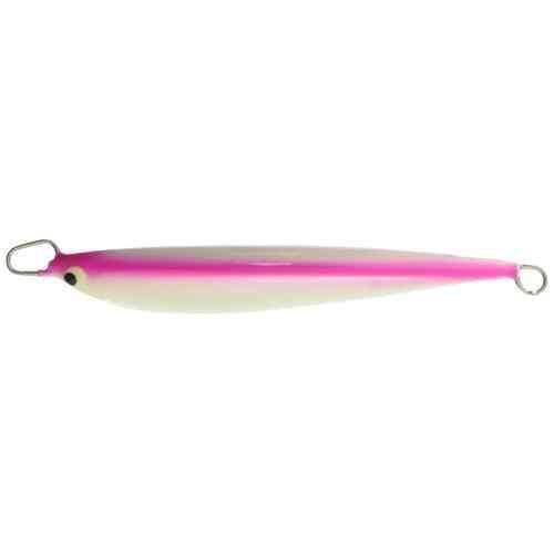 ウエイト: 60gサイズ: 82mmカラー: No.8 ピンクフルグローメーカー品番: TJS60 縦、横、斜め。攻め方は自由自在。キャスト後は底を取り、ただ巻きが基本。 カウントダウンでレンジキープ。ボトムや中層を、縦、横、斜めにスイミン...
