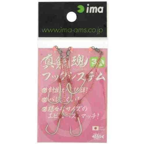 大鯛を狙うための特別なフックシステム。 フックサイズ: ハヤブサ（針）14／12号 大鯛専用設計 3セット入り 春先の「のっこみ」シーズンに最適 エサ取りやハナダイ等の外道が掛かりにくい 魚を掛けてからのやり取りを優位に進める強度 スペック...